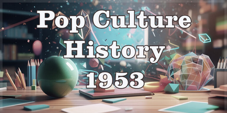 1953 Annual History Facts - History in Popular Culture